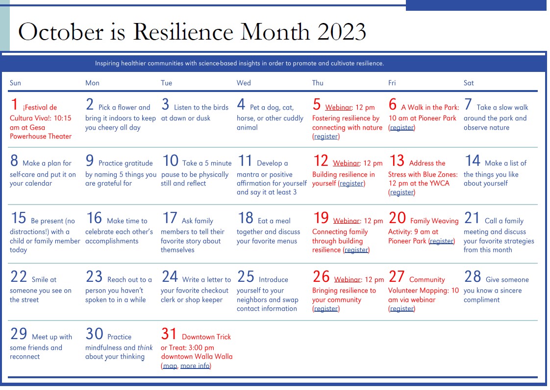 Community Engagement | Community Resilience Initiative | Walla Walla
